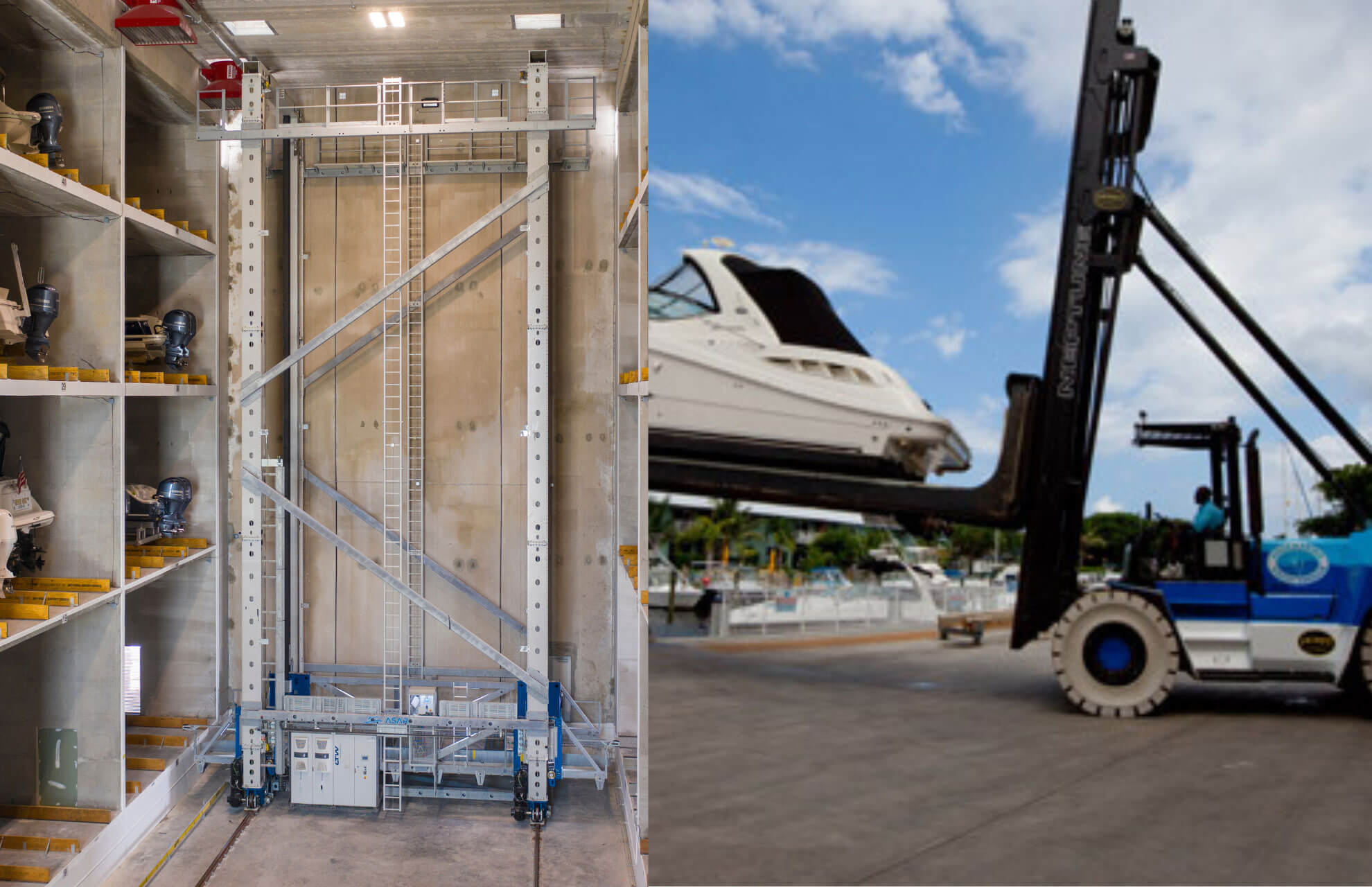 Automated Storage vs. Traditional Forklift Method - ASAR